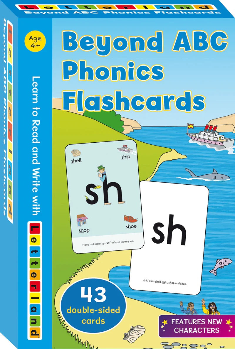 Letterland Flashcards - Beyond ABC Phonics — Spellbound Kids Bookstore