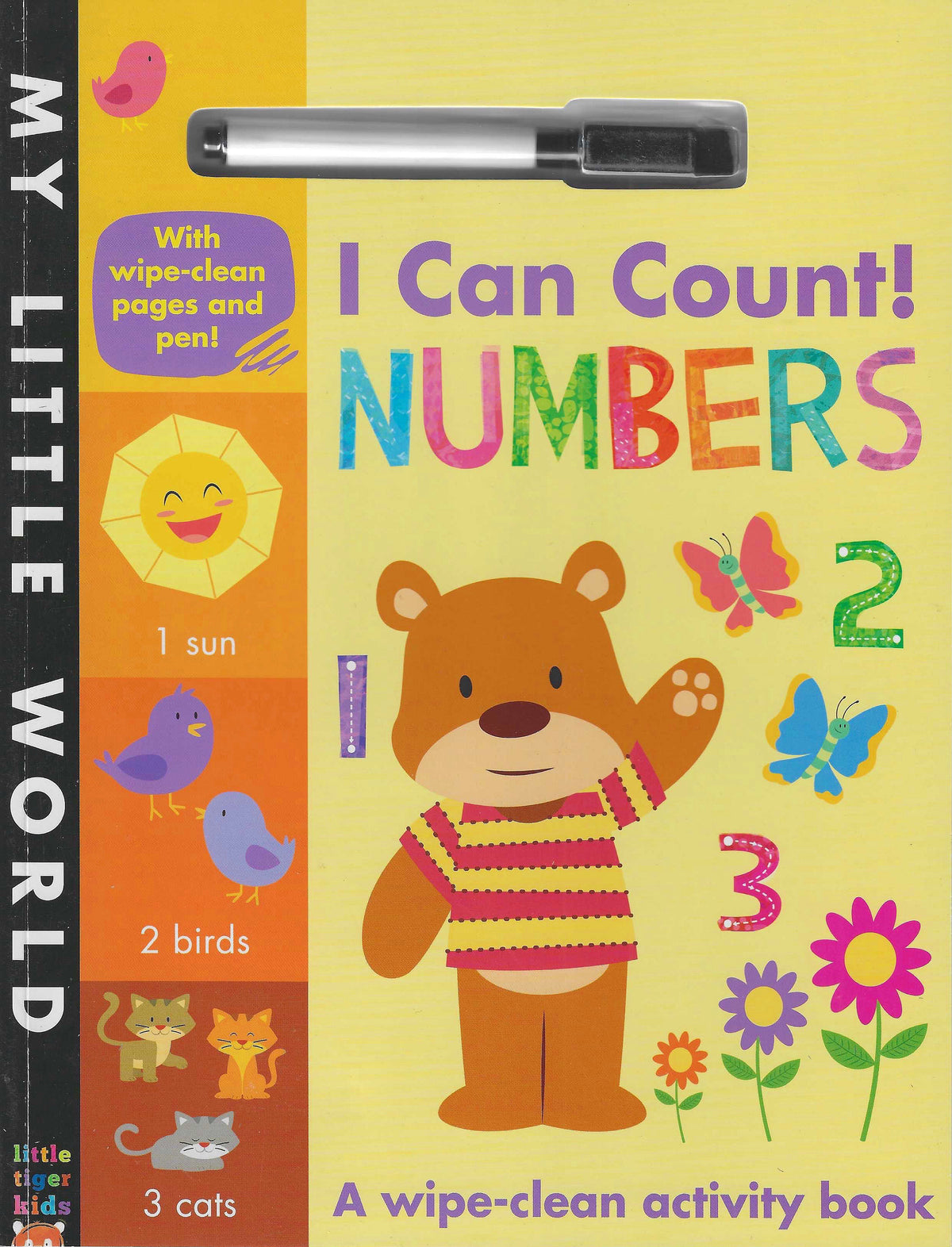 I Can Count! Numbers- Wipe Clean Activity Book — Spellbound Kids Bookstore