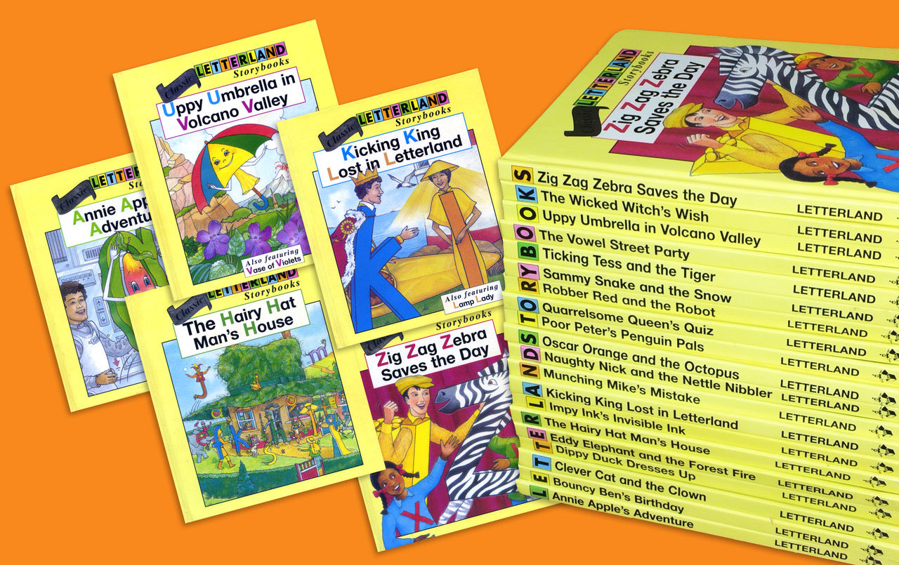 Letterland Classic Storybook Set (20 Volumes) — Spellbound Kids Bookstore