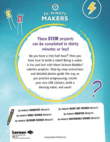 Science Buddies : 30 - Minute Robotics Projects – Spellbound Kids Bookstore