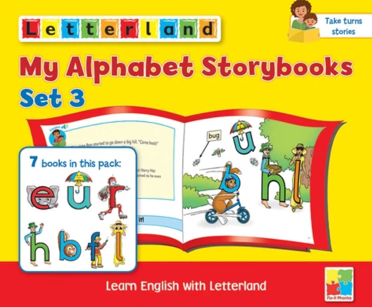 My Alphabet Storybooks Set 3 (Set of 7 Books) — Spellbound Kids Bookstore