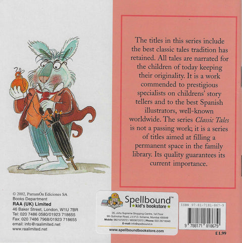 Classic Tales : Alice in Wonderland – Spellbound Kids Bookstore